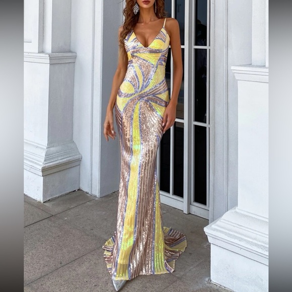 Accessories | Luxe Mermaid Hem Formal Sequins Dress | Poshmark